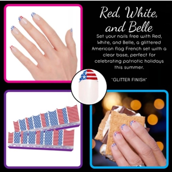 Color Street | Makeup | Retired Color Street Red White And Belle French ...